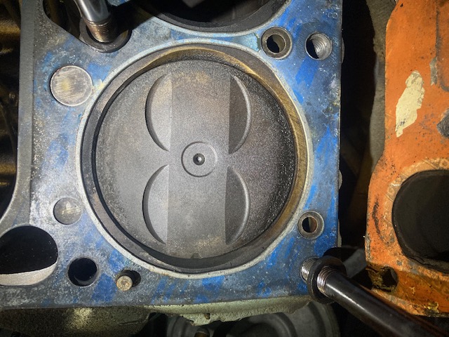 What's the stock 1968 Pontiac Firebird 350 Engine Deck Clearance & Dome ...